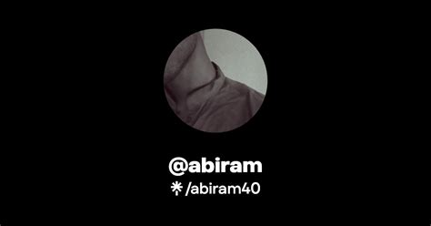 Abiram Instagram Linktree
