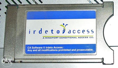Irdeto Cam Card Dvb Conditional Access Module Ostalo Olxba