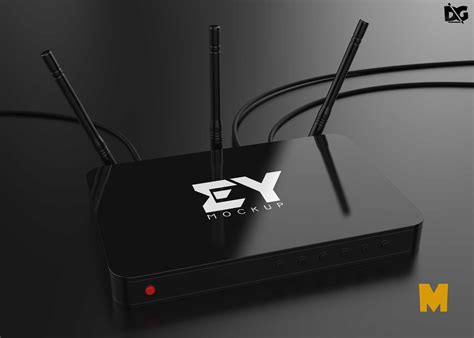 Wi Fi Router Mockup For Designers