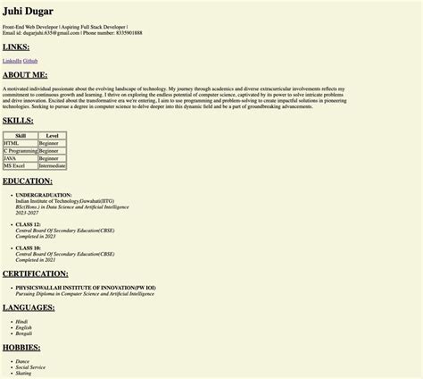 As A Budding Web Developer I Dove Headfirst Into Html Crafting My