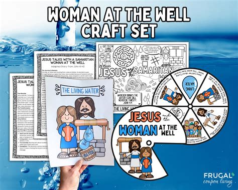 Jesus Talks To A Samaritan Woman At The Well Craft Set John 41 42