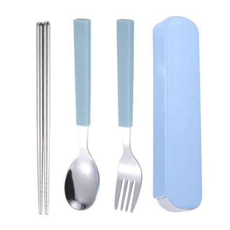Travel Tableware Set Stainless Steel Tableware Reusable Tableware