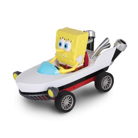 Nick Kart Racers Pull Back Spongebob Boatmobile