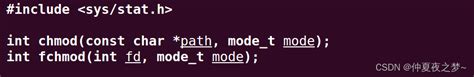 Linux 文件操作 二 使用chmod函数修改文件权限 linux chmod函数 CSDN博客