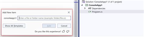 Jaliya S Blog Visual Studio 2022 Enable Quick Add For Add New Items