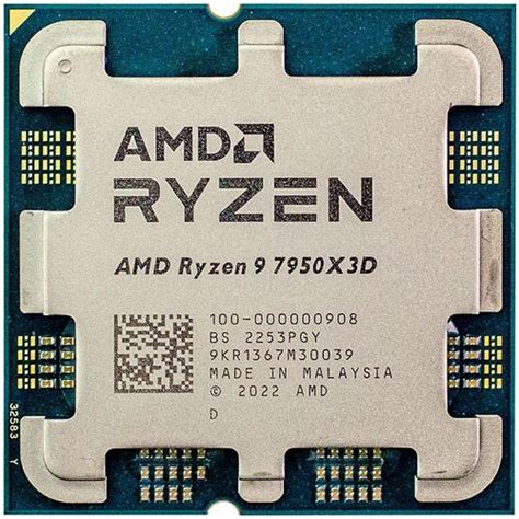 Amd Ryzen 9 7950 X 3d Cpu 100 000000908 Tech America