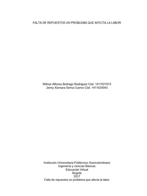 Proyecto De Practica Aplicada A Procesos De Logística Pdf Business Inventario