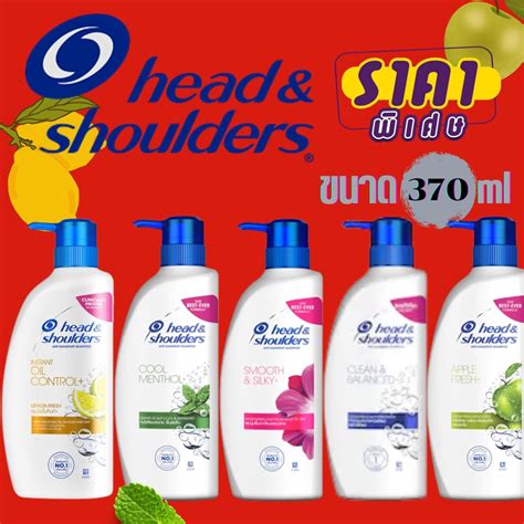 เฮดแอนด์โชว์เดอร์ ป้องกันรังแค 370 410 Ml ยาสระผม แชมพูสระผม Heads