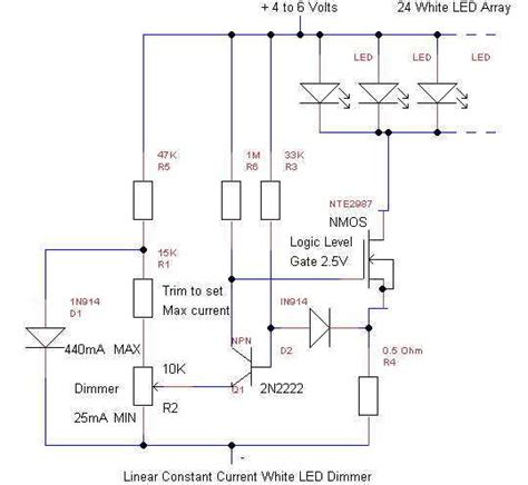 Building A DIY LED Dimmer Circuit Complete Schematic Guide