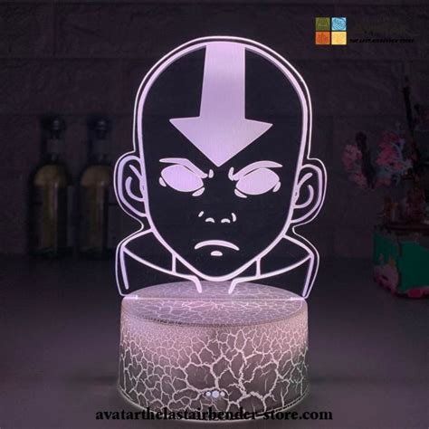 Avatar The Last Airbender Aang Acrylic Led Lamp Avatar The Last