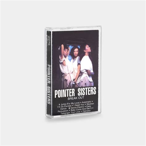 Pointer Sisters Break Out Cassette Tape
