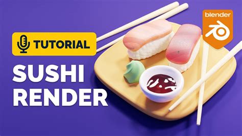 Blender Beginner Sushi Tutorial Blendernation Bazaar