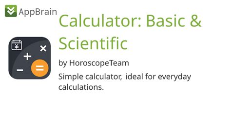 Calculator Basic And Scientific For Android Free App Download