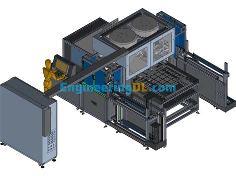 Automated Wafer Sorting Pendulum Into Carrier Equipment With Delta