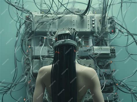 Cybersecurity And Network Protection In The Digital Matrixa Futuristic Robotic Landscape