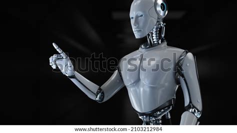 로봇 사이보그 3d 렌더링 Ai 인공지능 스톡 일러스트 2103212984 Shutterstock
