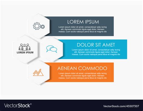 Infographic Design Template With Place For Your Vector Image
