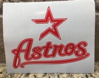 Astros Decal Etsy