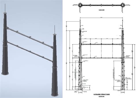 H Frame Deadend Structure Ovation