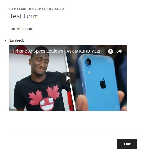 How To Upload Or Embed Playable Audio And Video Files Using Post Forms