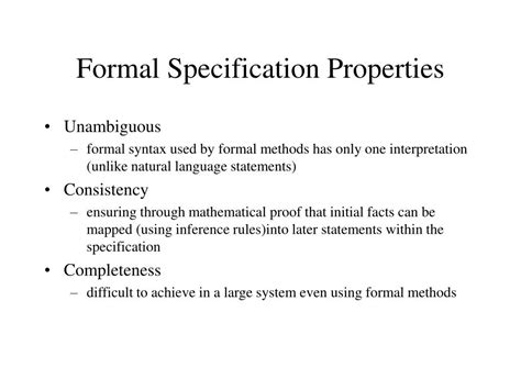 Ppt Formal Methods Powerpoint Presentation Free Download Id 335181