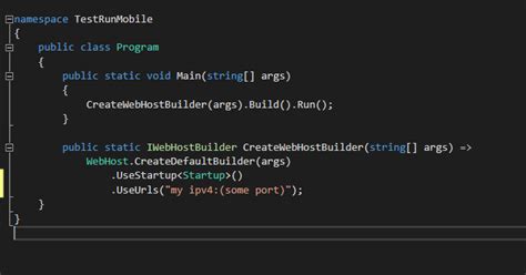 C Access Aspnet Core 21 Web App Hosted On Localhost From Mobile