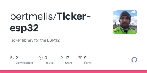 Github Bertmelisticker Esp32 Ticker Library For The Esp32