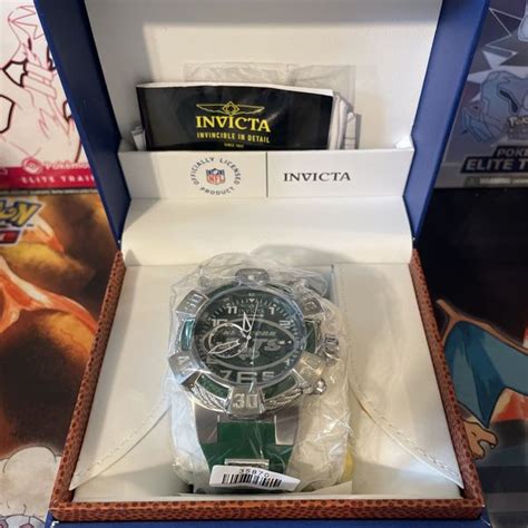 Invicta Nfl New York Jets Watch Model 35870 Mens Quartz Nib