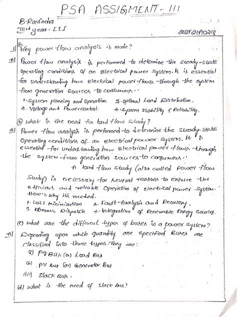 Psa Assignment 3 Except 5th Question Pdf