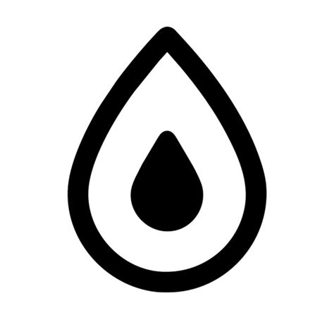 Premium Vector Teardrop Icon