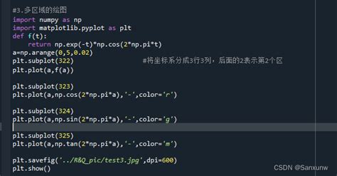 多区域的绘图 Csdn博客