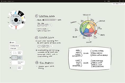 IOS Sketch App Concepts Comes To Windows With Surface Dial Support