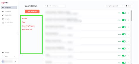 Feature Request Filter Workflows Based On Triggers And Modules Inside