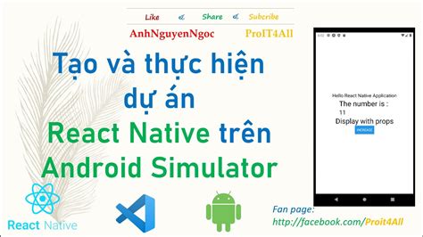 Tạo và thực hiện ứng dụng Expo-managed React Native trên Android ...