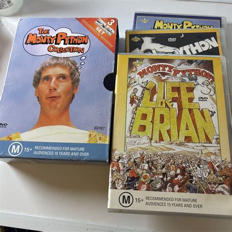 Monty Python Collection Dvd 3 Disc All Regions Retro Unit