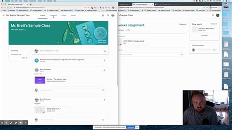 How To Turn In Assignments In Google Classroom YouTube
