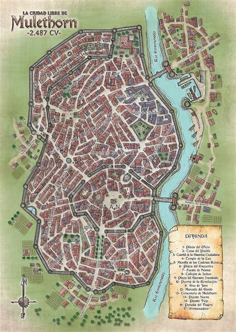 Best RPG City Maps Images On Pinterest City Maps Fantasy Town