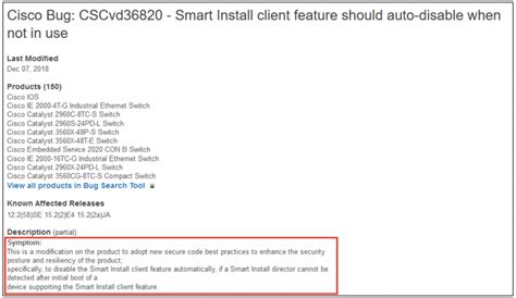 Cisco Smart Install Escalation And Update Black Hills Information Security Inc
