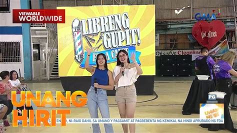 Libreng Gupit Para Sa Ating Mga Kapuso Sa Brgy Maybunga Pasig City