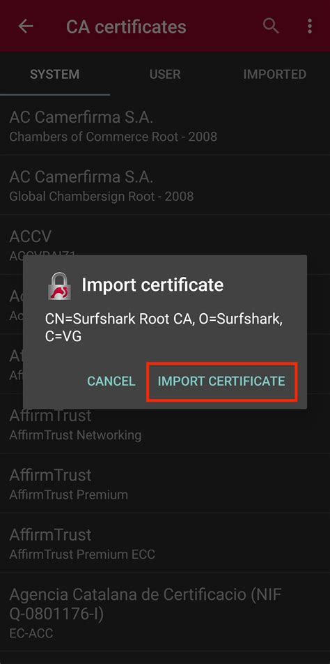 How To Set Up IKEv Manual Connection On Android Surfshark Customer Support