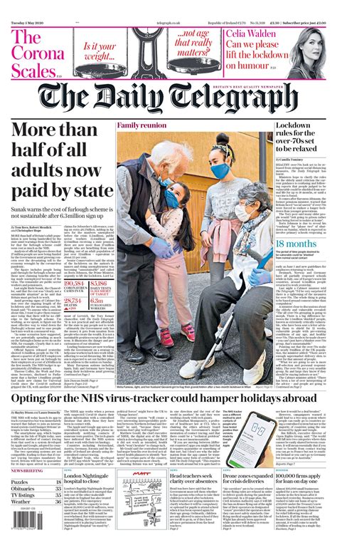 The Telegraph On Twitter Tomorrows Telegraph Front Page More Than