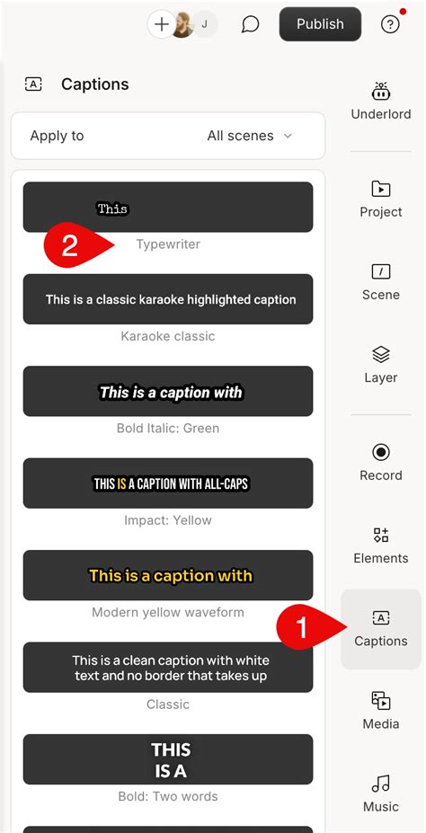 Add And Style Captions Descript Help Add And Style Captions Descript Help