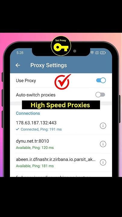 High Speed Telegram Proxy Telegramproblem Telegramproxy Setproxy
