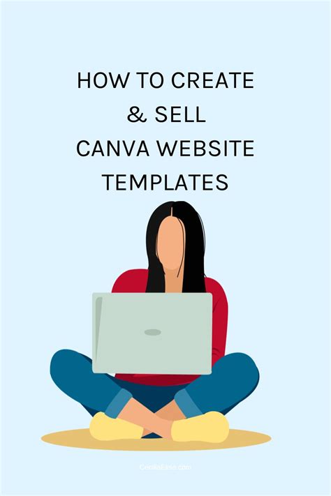 how to make money online with canva website templates