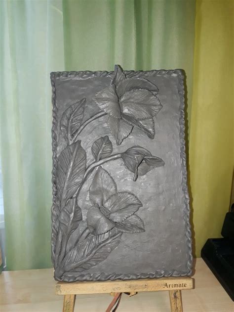 Цветы из пластилина