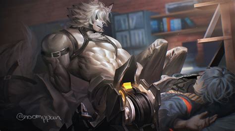 Von Lycaon And Wise Zenless Zone Zero Drawn By Noomppan Danbooru