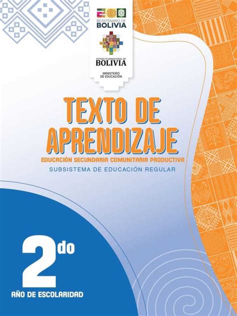 Texto De Aprendizaje 2025 3ro De Secundaria