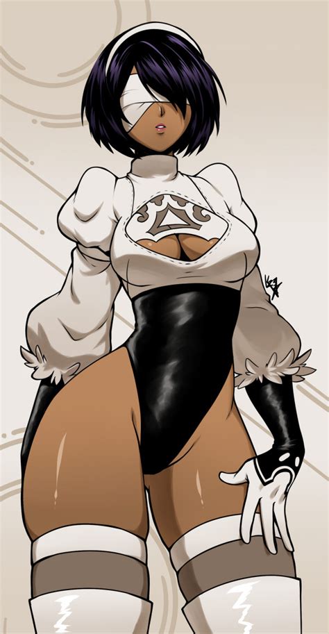 Yorha Type P No Nier And More Drawn By Kitsune Star Danbooru