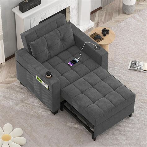 Duraspace Pull Out Sofa Bed 3 In 1 Convertible Sofa Sleeper