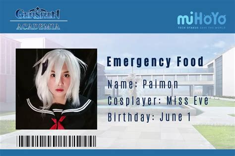 Miss Eve 女王 Ehe~ Im Paimon And Im Not An Emergency